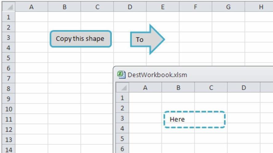 Quickly and Easily Copy Shapes and Their Assigned Macros to a New ...