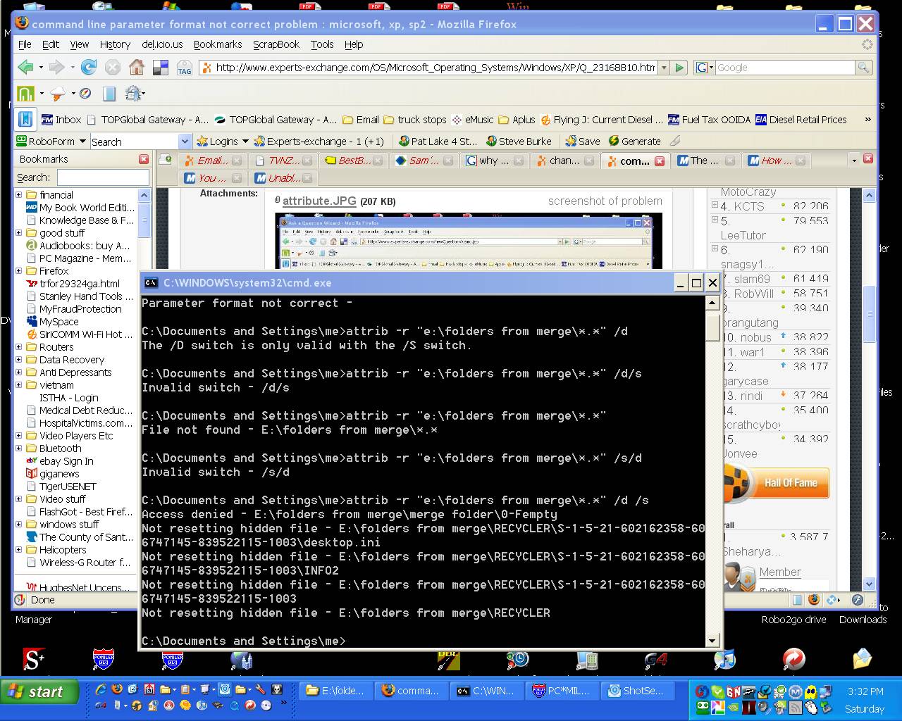 Solved Command Line Parameter Format Not Correct Problem Experts