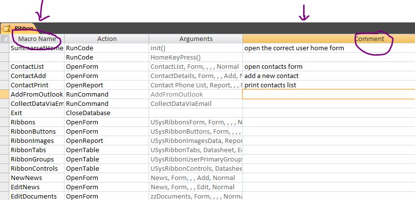 Solved: List Macro names? | Experts Exchange