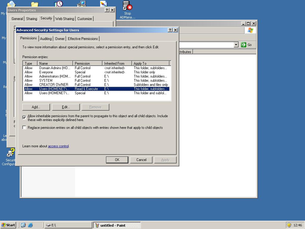 Solved Folder Redirection Folder Permissions Experts Exchange