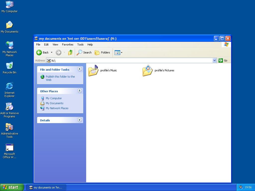 Solved: Problem with Default User Profile | Experts Exchange