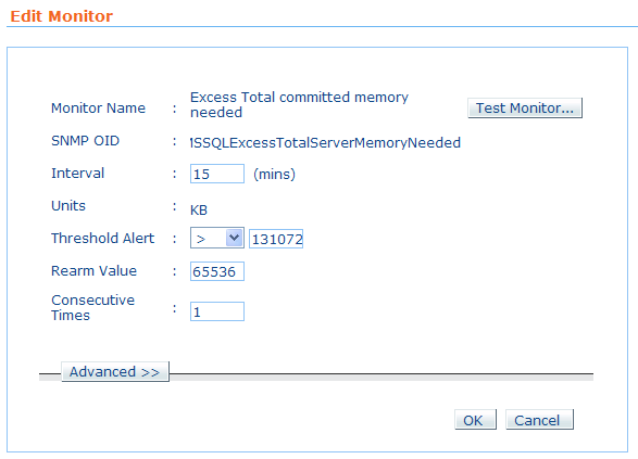 Solved: SQL Server monitor is flagging errors for "Excess Total committed memory" and Cache ...