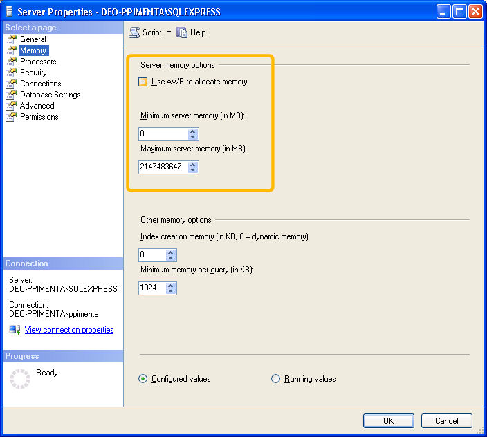 Solved: SQL Server monitor is flagging errors for "Excess Total committed memory" and Cache ...
