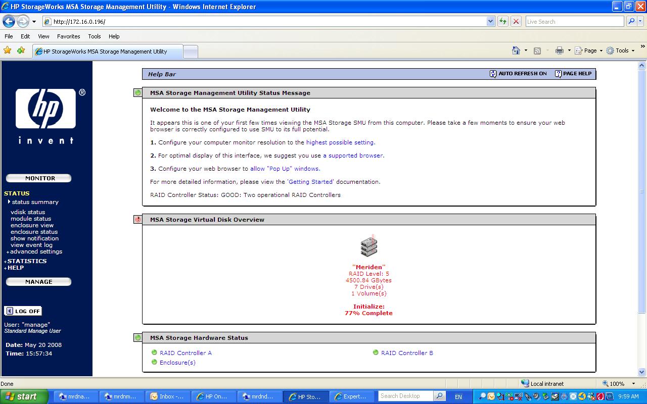 Solved: How to connect HP SAN to HP Blade | Experts Exchange