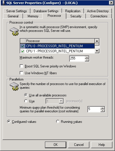 Solved: SQL Server - CPU "Flatline" Problem | Experts Exchange
