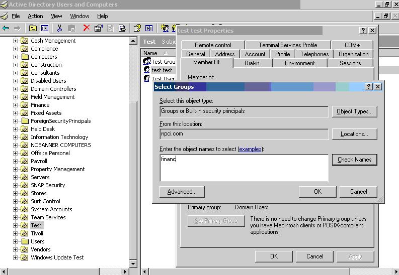 Solved: Subdomains Missing from Active Directory Users and Computers! | Experts Exchange