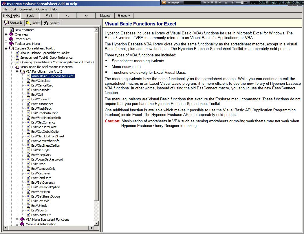 Looking for a way to invoke Hyperion Enterprise drop-downs through ...