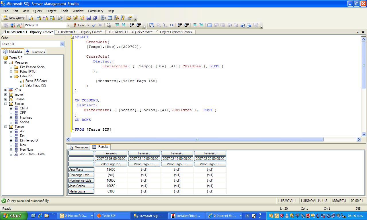 Solved: How to convert datetime to date in a mdx query ? | Experts Exchange