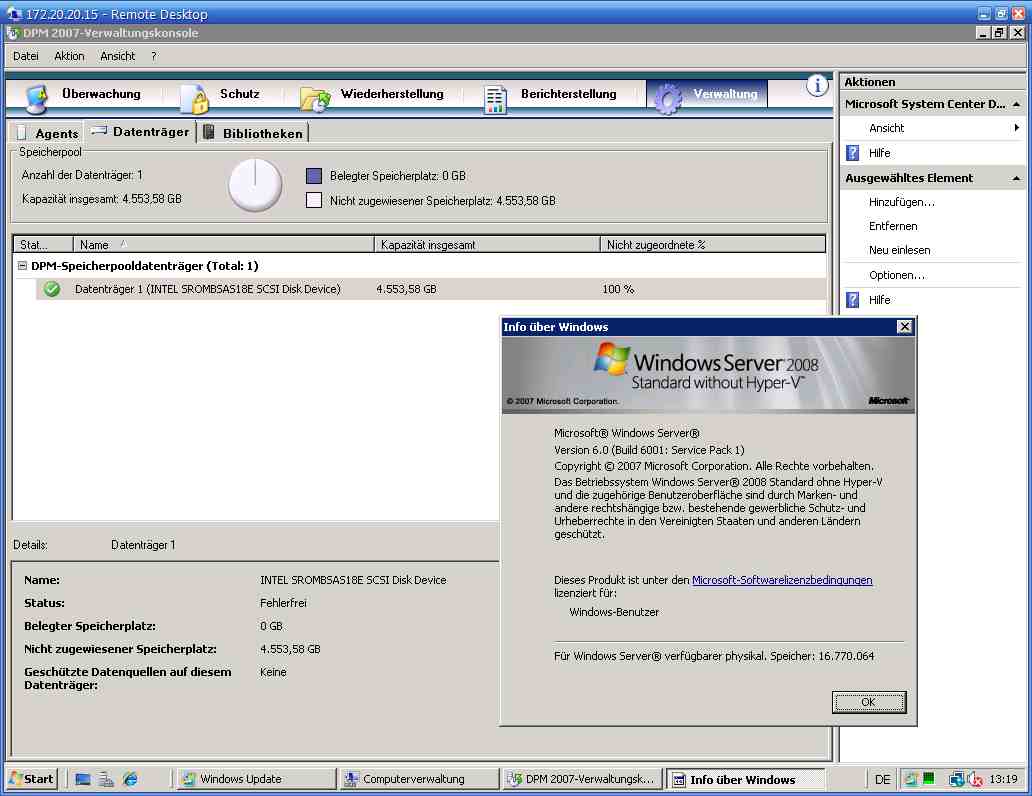 Solved: Trying to install Microsoft System Center Data Protection ...