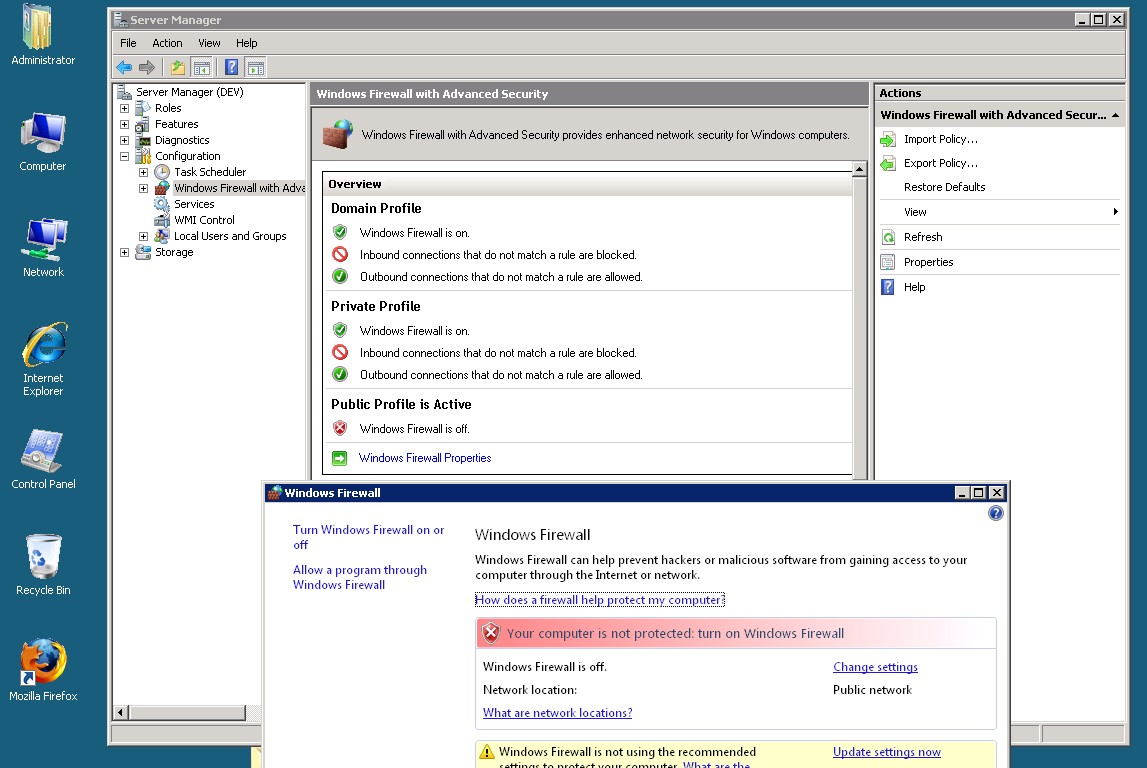 Solved: Windows 2008 File Share Problem | Experts Exchange