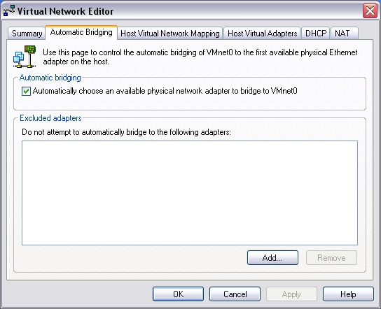 Solved: Vmware Workstation Network Connectivity Problem | Experts Exchange