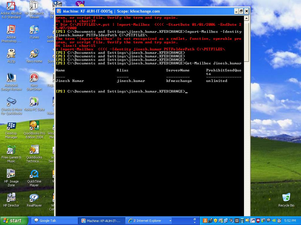 Solved The Term Import Mailbox Is Not Recognized As A Cmdlet Function Operable Program Or 6838
