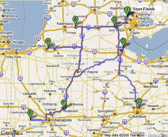 Solved: Shortest (driving) distance between multiple points (more than ...