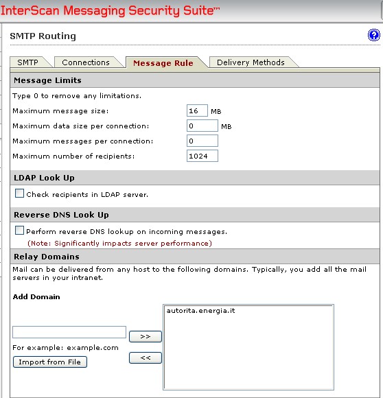 Solved: Unable to send mail through Trend Micro IMSS | Experts Exchange