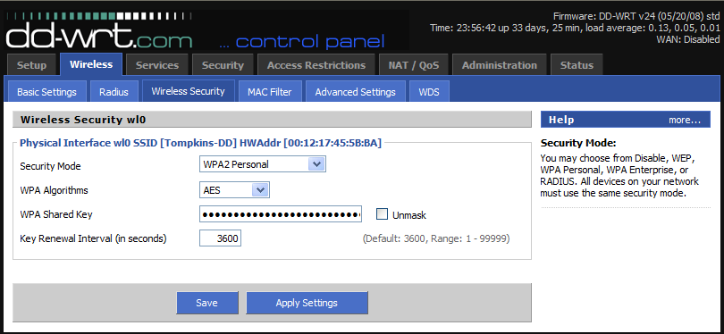 Solved: WPA/WPA2 Setup for Windows XP SP3 laptop | Experts Exchange