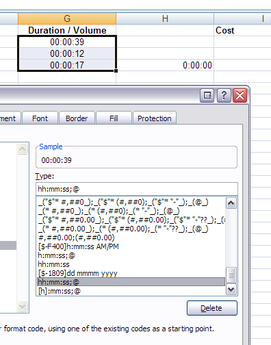Solved: How to add times in format 00:00:00 in Excel 2007 | Experts ...