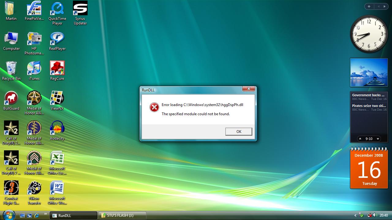 Need To Get Rid Of Rundll Errors On Windows Startup