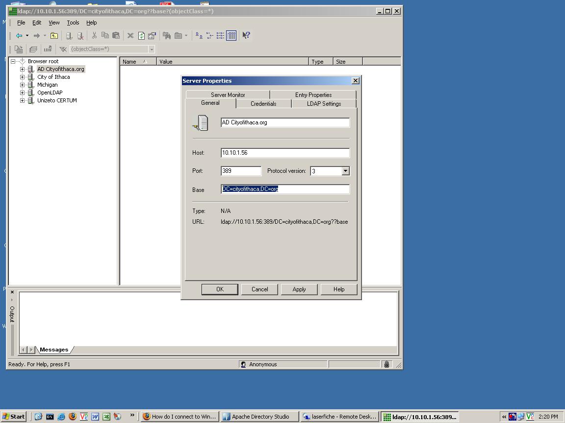 Solved How Do I Connect To Windows Server 2008 Ldap Via Anonymous Bind 4094