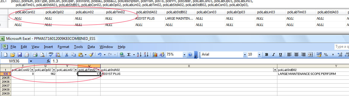 Solved Problem With Dts Import Into Sql From Excel Missing Data From 5838