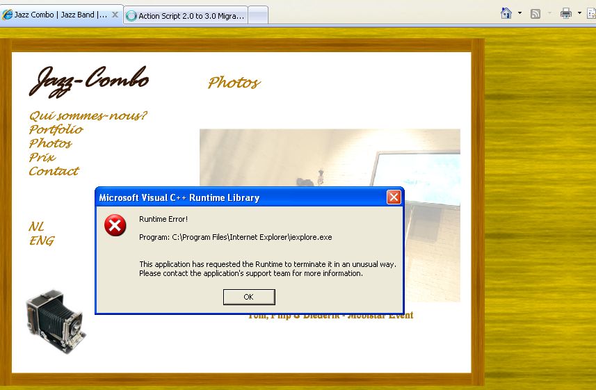 Solved Microsoft Visual C Runtime Library Runtime Error When