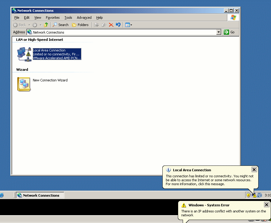 Solved: vmware standard edition IP conflict on host machine | Experts ...