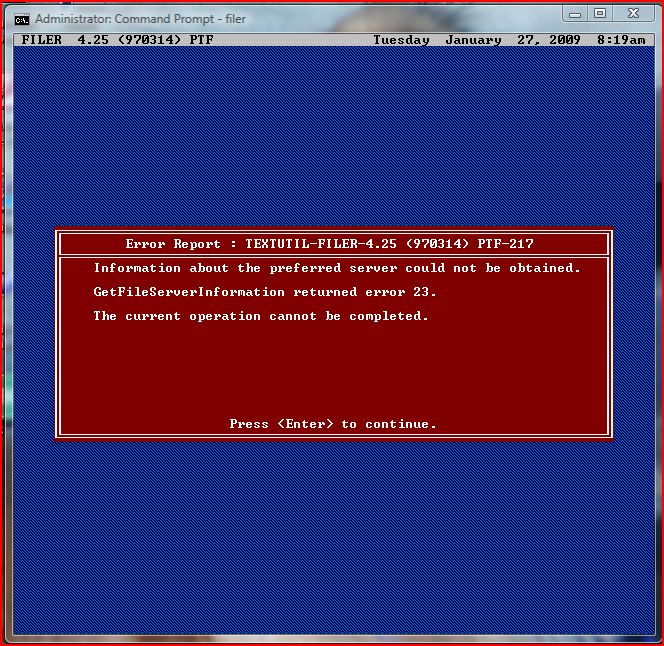 Solved: "Could not use 'Admin'; file already in use" | Experts Exchange
