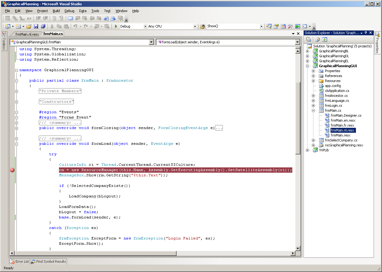 Solved: Accessing language resx files from the code of a .NET C# Winform | Experts Exchange
