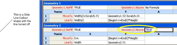 In Visio 2003 How do I change the width of a callout text block ...