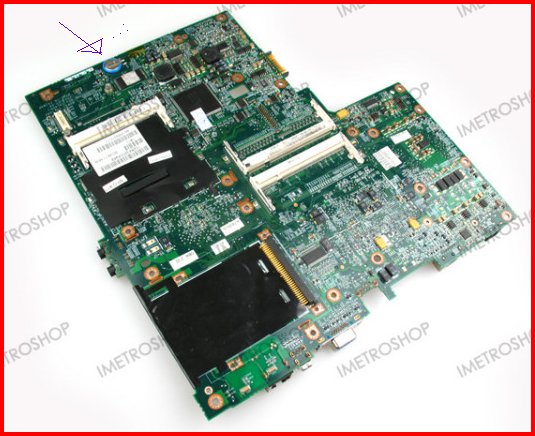 dell inspiron 1150 CMOS battery location is where?????