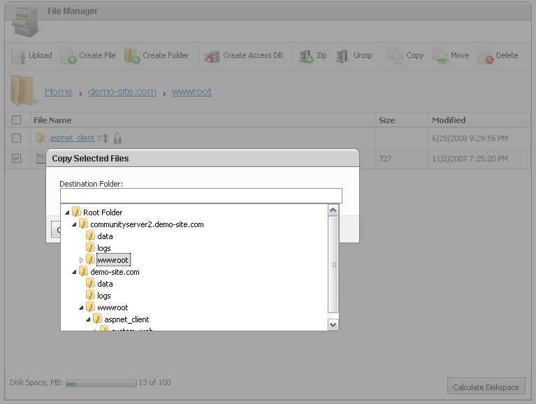 Solved: C# copy files from one folder to another | Experts Exchange