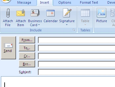 Solved: How do I insert, edit, delete a table in Outlook 2007 | Experts ...