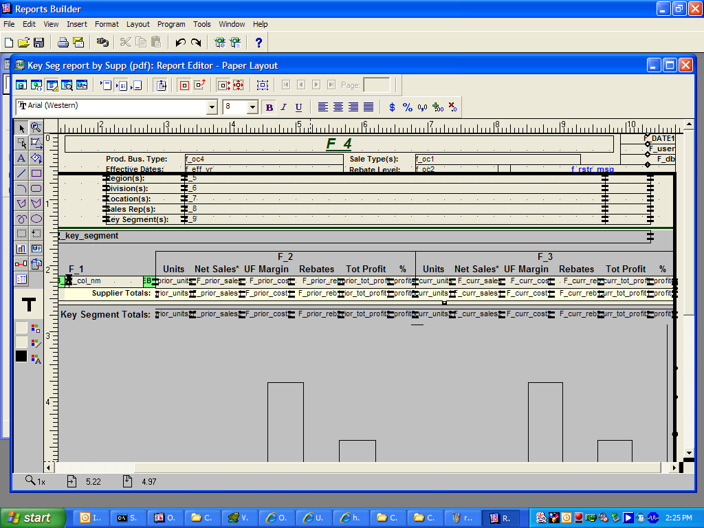 Solved: Oracle Reports 9i :Display fields on only first page | Experts Exchange