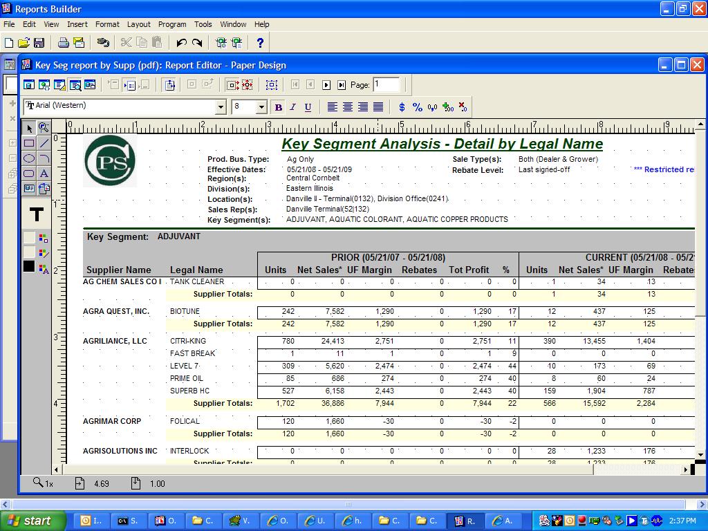 Solved: Oracle Reports 9i :Display fields on only first page | Experts Exchange