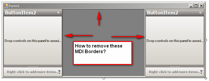 Solved: How to remove nasty 3D Borders in MDI Parent Forms | Experts Exchange