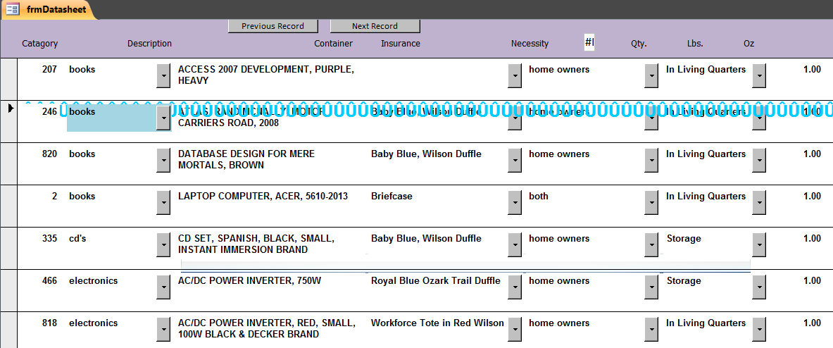 Solved: How to highlight a selected record on a continuous form in ...