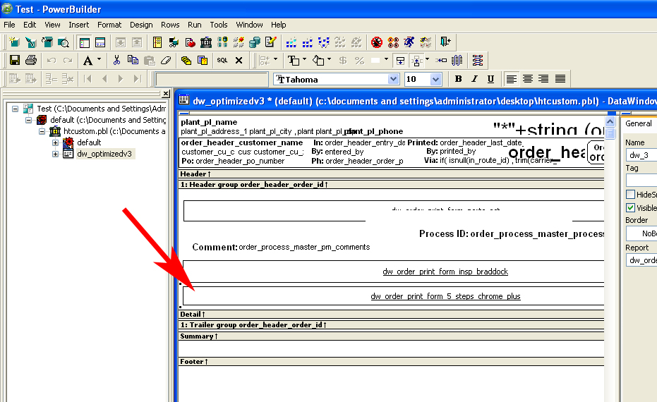 Solved: Attempt to open datawindow failed | Experts Exchange