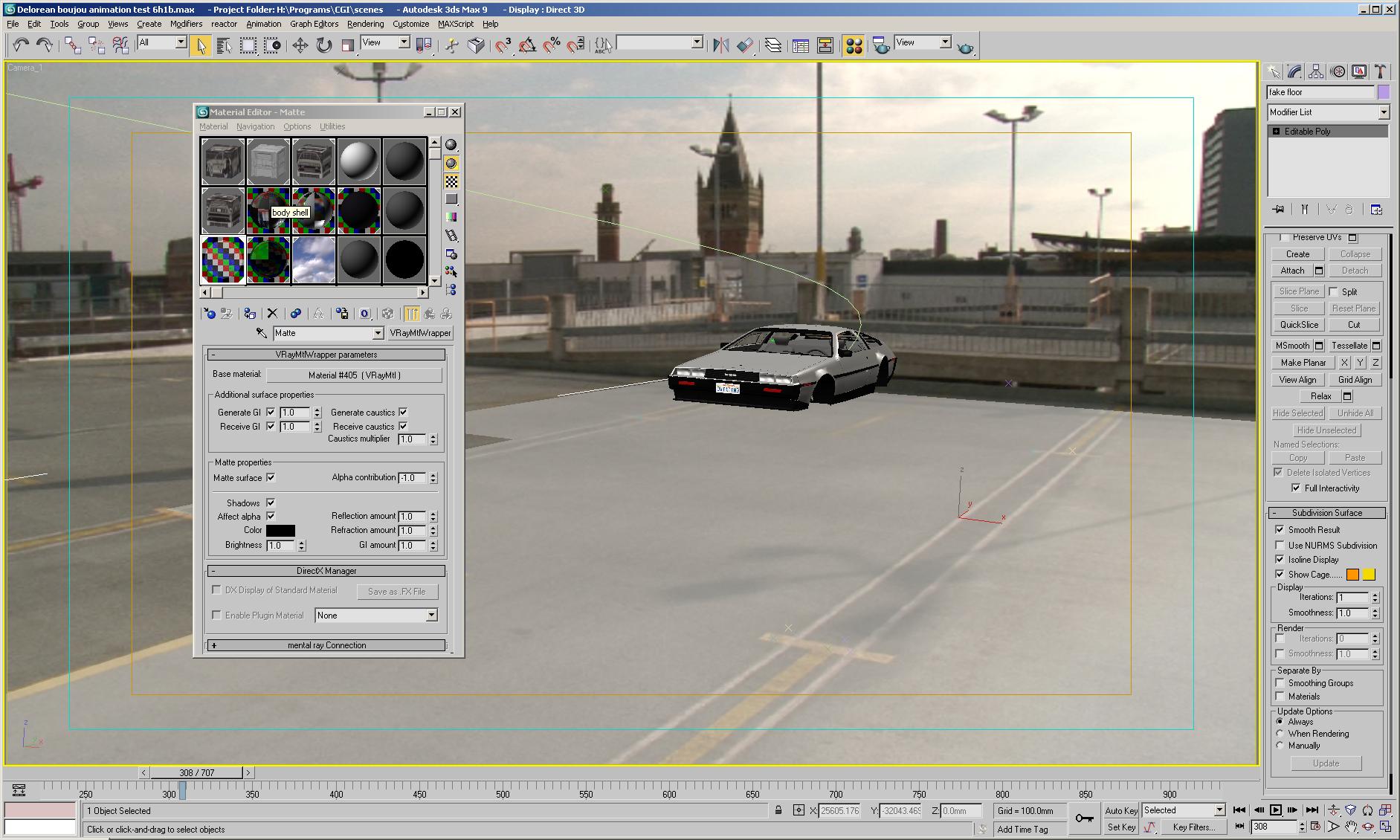 Solved: V-Ray Matte/Shadow material problems with 3D studio Max ...