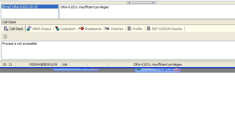 Solved How To Debug Oracle Form 9ioracle Report 9i Plsql Procedure