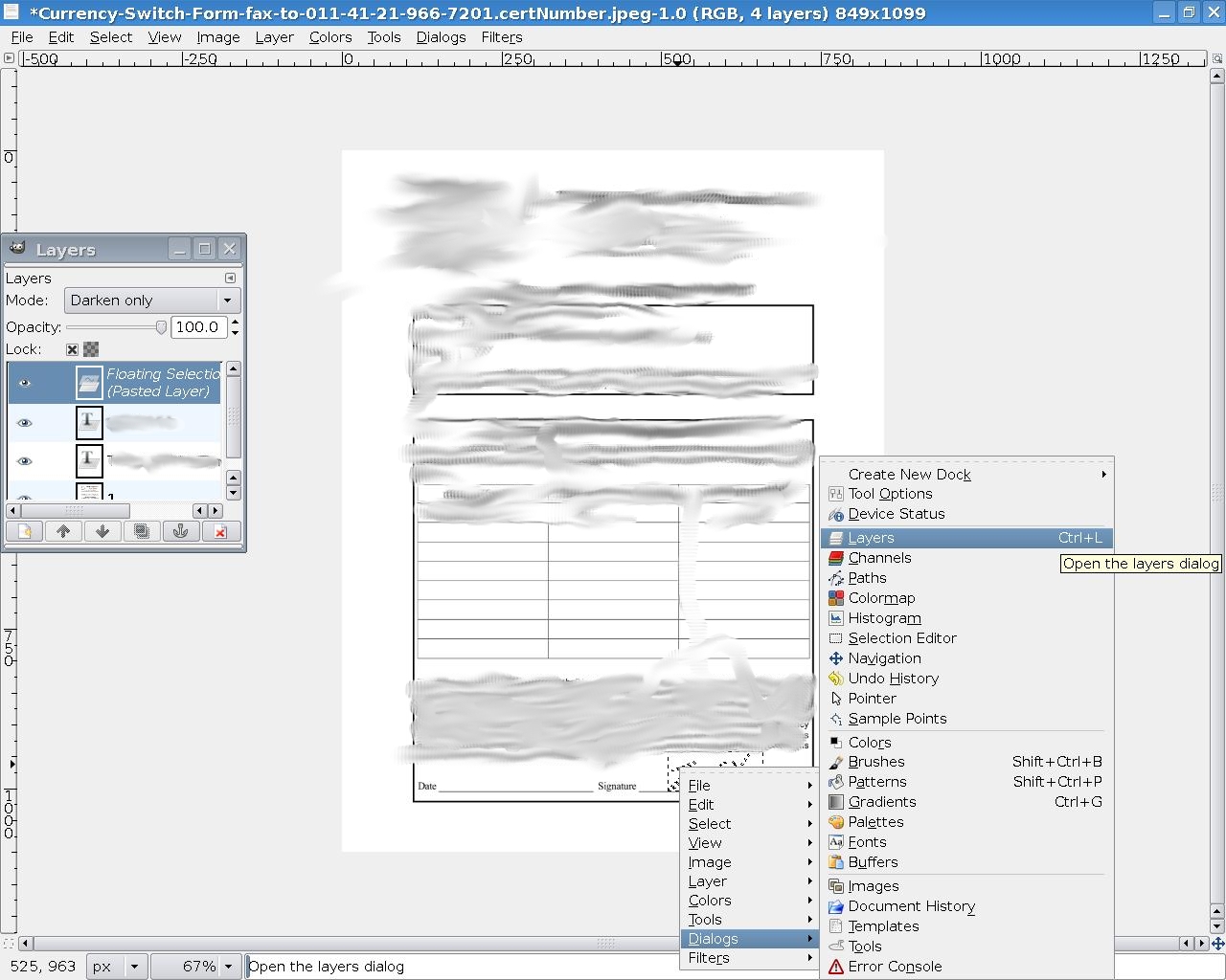 Solved: How do I insert an image into another image using Gimp ...