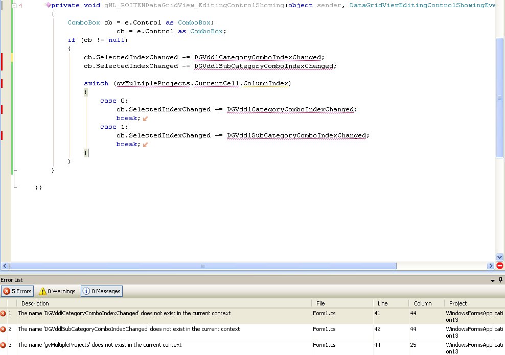 Solved: C# -- "DataGridView" AutoCompleteMode PROPERTY ? | Experts Exchange