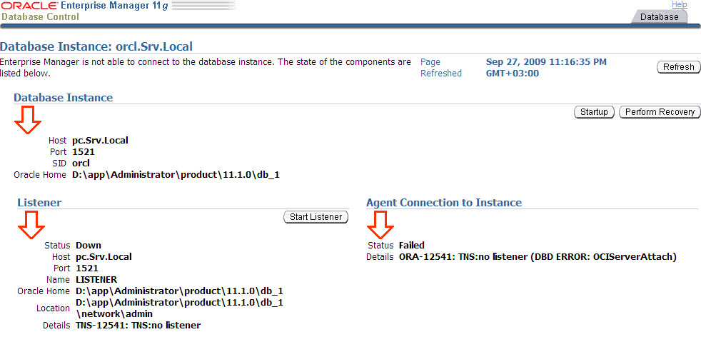 Solved: Oracle Listener not started automatically every time starting ...