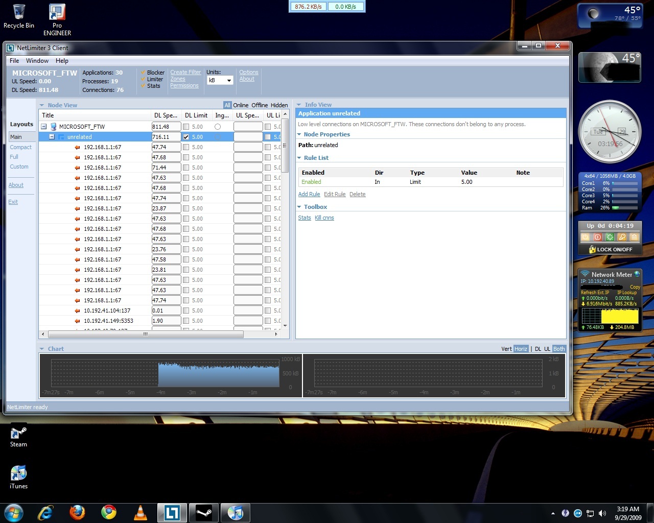 Solved: Unknown Bandwidth Usage | Experts Exchange