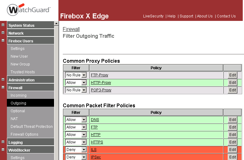 Solved: Watchguard X55 edge - WebBlocker don't workWatchguard, X Edge, X55e | Experts Exchange
