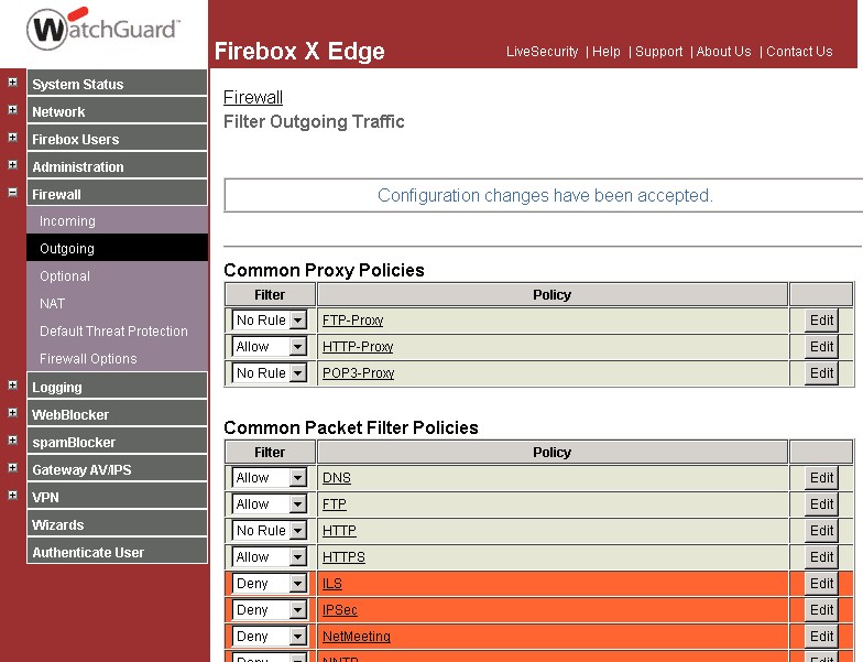Solved: Watchguard X55 edge - WebBlocker don't workWatchguard, X Edge, X55e | Experts Exchange