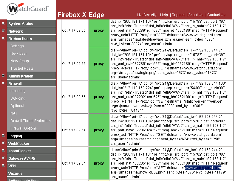 Solved: Watchguard X55 edge - WebBlocker don't workWatchguard, X Edge ...