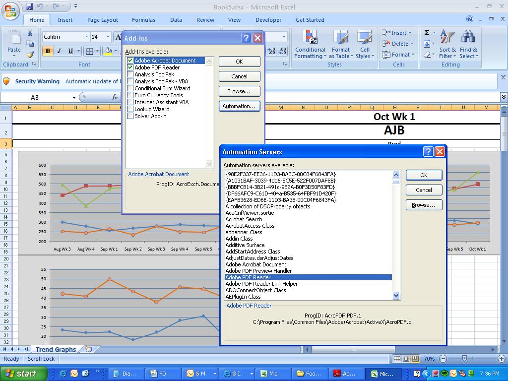Solved: Excel 2007- Save as PDF - Not converting graphs correctly ...