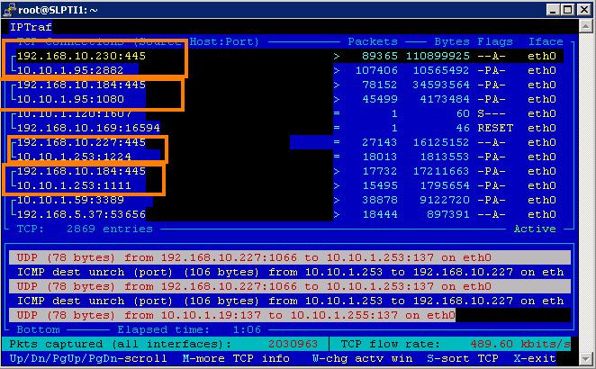 Solved: High traffic from domain controller in port 445 | Experts Exchange