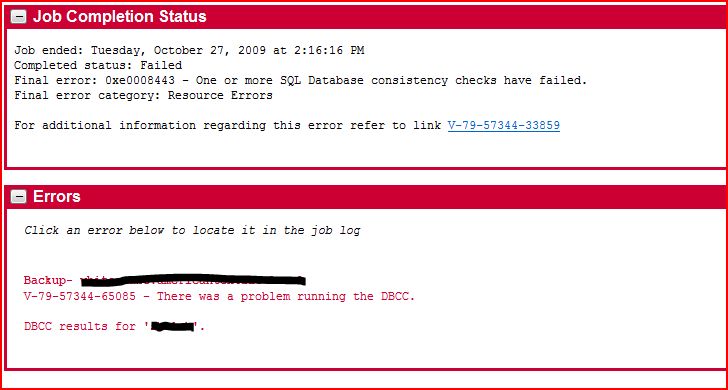 Solved: SQL 2005 DB Backup Failing | Experts Exchange
