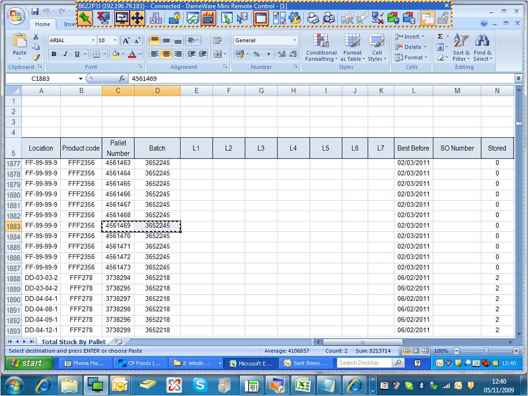 Solved: NAVISION 4.02 SP2 issues copying from Excel into NAVISION, whats the root cause ...