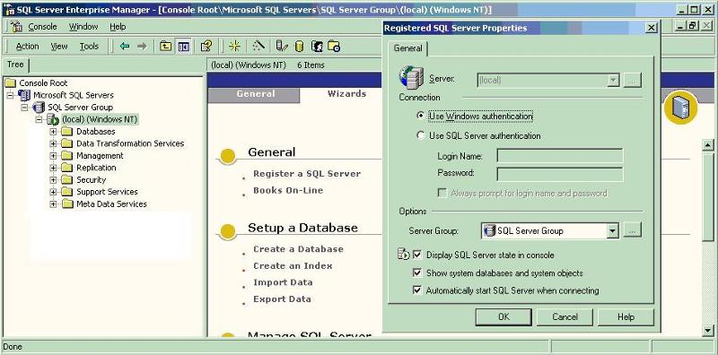 Connect to your SQL Server | Experts Exchange